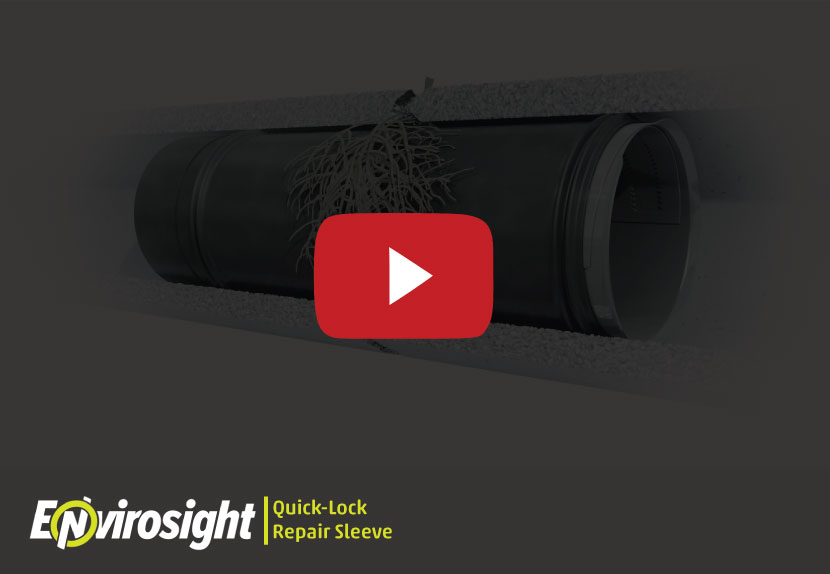 ROVVER X Sewer Camera Helps Repair Pipe with Quick-Lock Point Repair